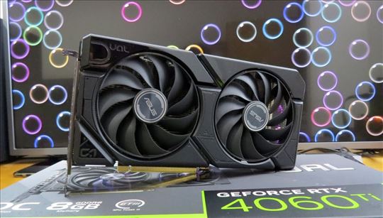 ASUS Dual RTX 4060Ti EVO OC 8GB JAKA kao RTX5060Ti