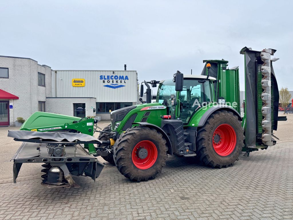 Fendt Slicer 991 TLKC + 360 FQ KC Triple Set roto-kosačica s gnječilom