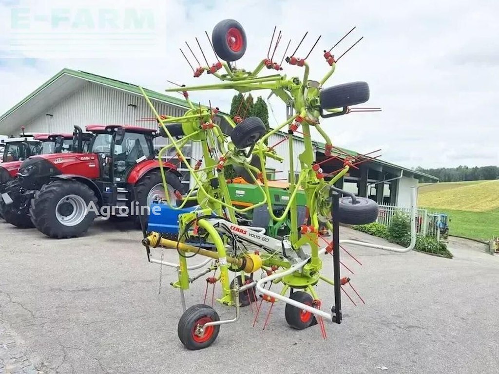 Claas volto 80 kreiselheuer prevrtač sena