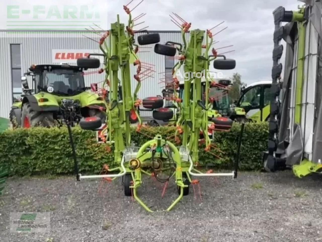 Claas Volto 1100 prevrtač sena