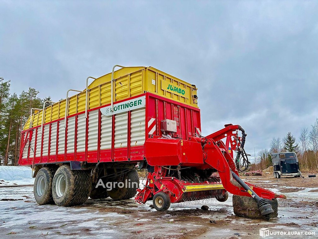 Prodaje se Pöttinger Jumbo 8010 L forage wagon, 2013, Kauhajoki samoutovarnu prikolicu na aukciji