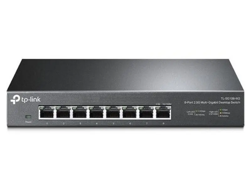 TP-Link TL-SG108-M2 Switch, 8xRJ45 100/1000/2.5Gbps Gigabit