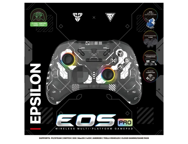 Fantech WGP15 EOS Pro Orion multiplatform RGB bežični gejmped crni