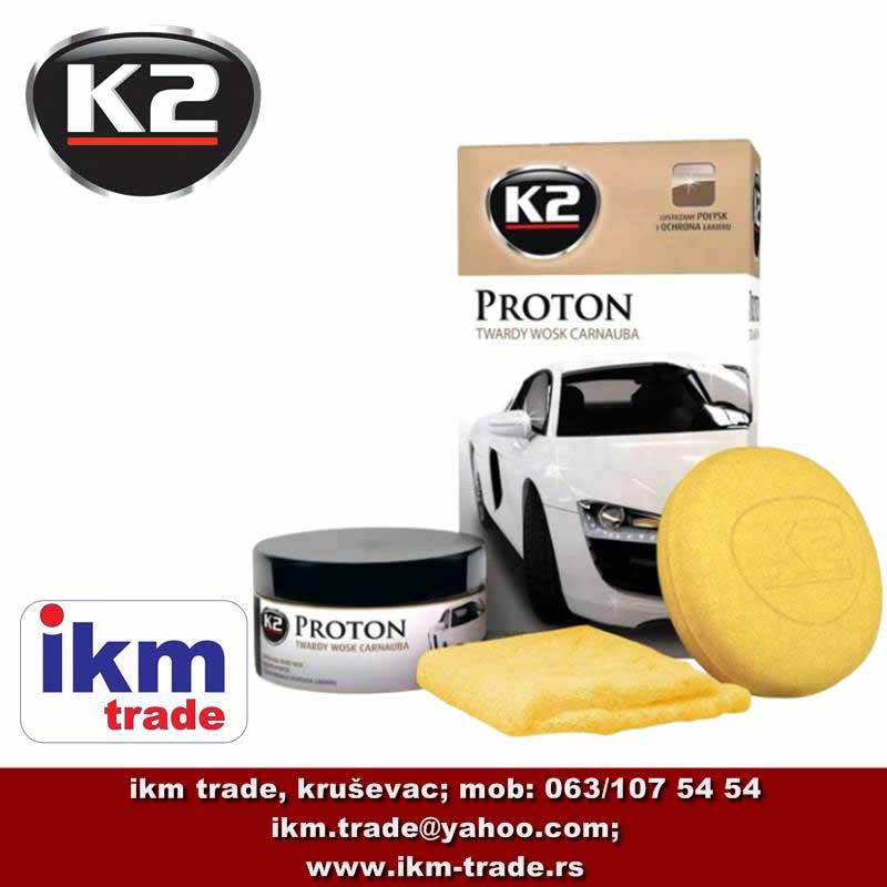 K2 Proton Carnauba Wax – Tvrdi vosak za auto