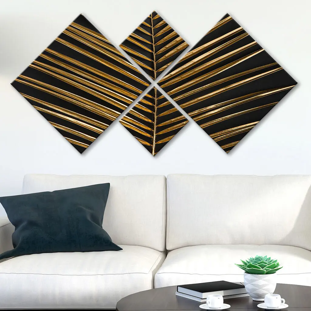 Wallity Slika 4MDF1363417871, 60x115 cm, 4 dela