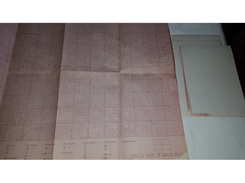 Šema za Vilerov goblen - U suncevom kutku -3203