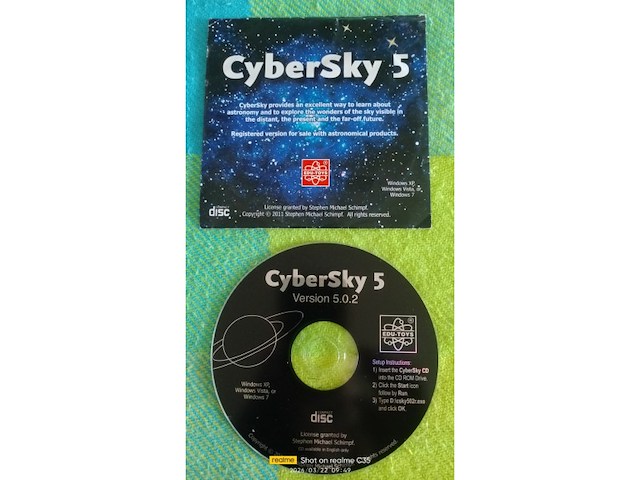 CD ROM CYBERSKY 5