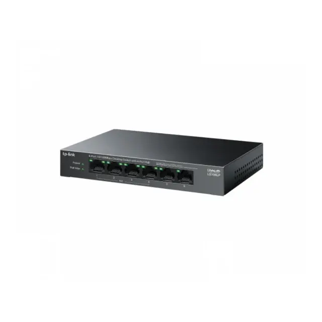 TP-Link Desktop Switch uređaj LS106LP, 6-port, 10/100mbps