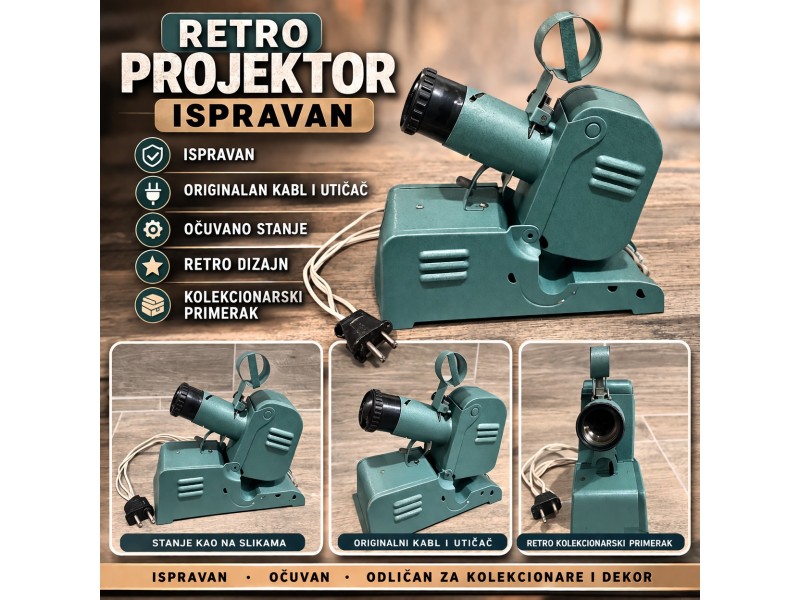 Retro projektor – ispravan
