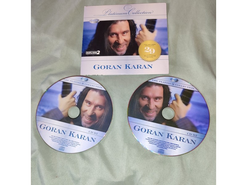 Goran Karan platinum collection dupli cd