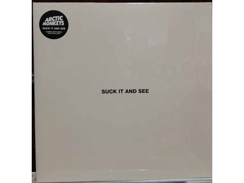 ARCTIC MONKEYS - Suck it and see LP