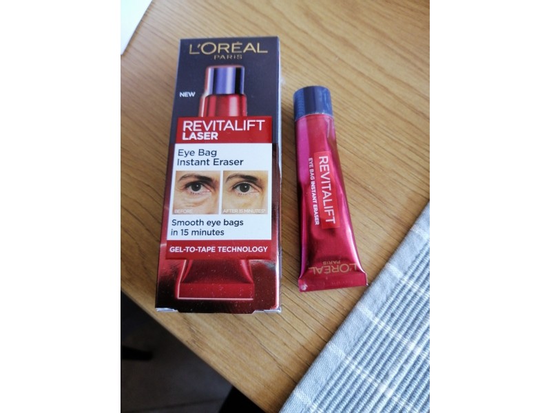 Loreal Revitalift laser eye bag instant eraser