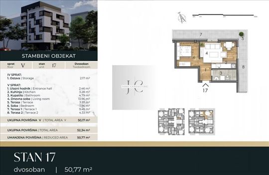Na prodaju stan na Detelinari novogradnja - 2.500
