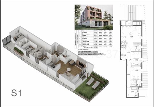 Prodaja stana novogradnja Surčin 90m2