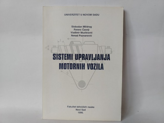 Slobodan Milidrag: KONSTRUKCIJA MOTORNIH VOZILA