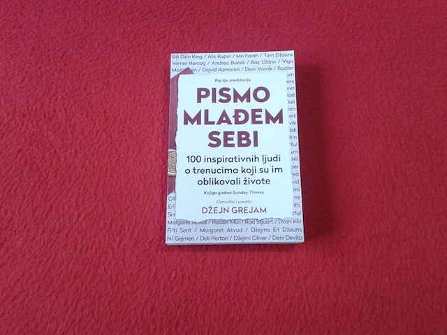 Pismo mlađem sebi - Džejn Grejam