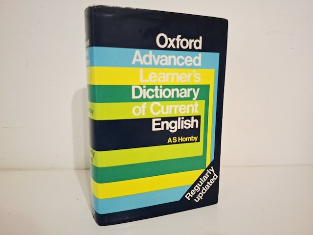 Oxford advanced dictionary of current english Hornby