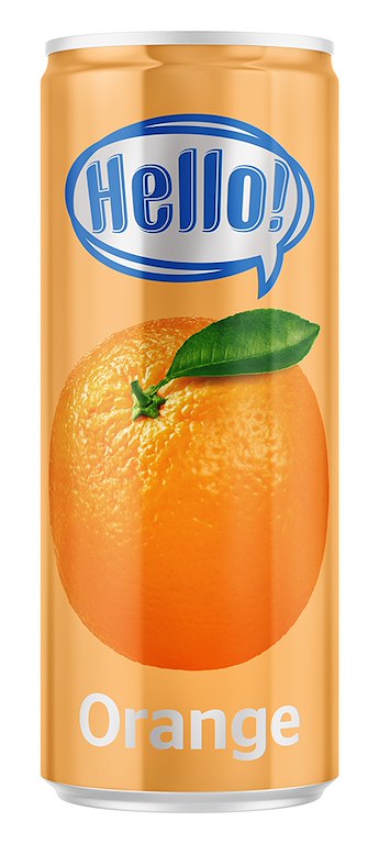 HELLO!ORANGE 250ML LIMENKA