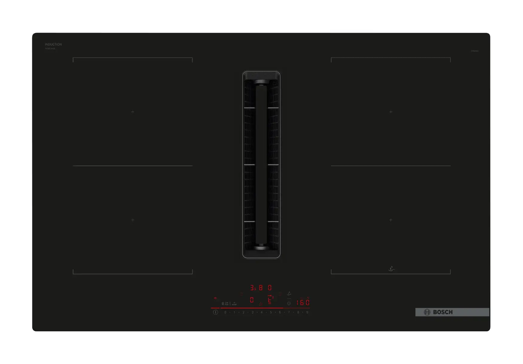-RASPRODAJA BOSCH PVQ811H26E indukciona ploča sa integrisanim aspiratorom širine 80cm