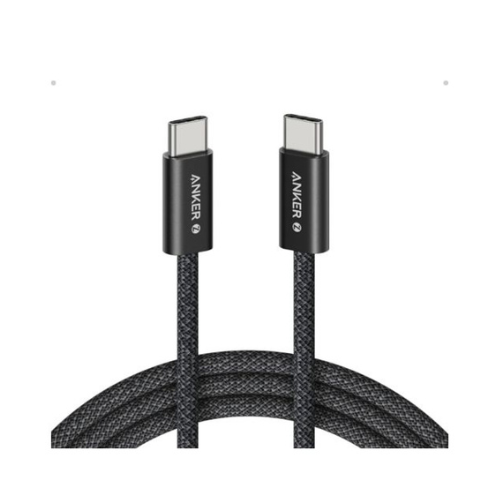 ANKER Zolo USB Tip-C M/M 1.8M 240W/480Mbps Pleteni kabl za Apple za super brzo punjenje Crni