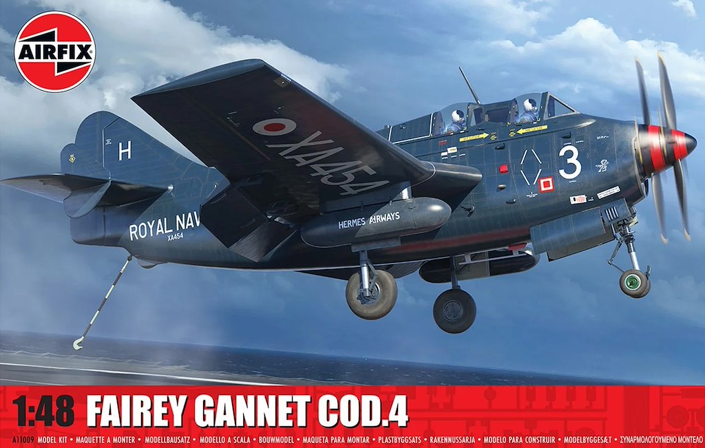 AIRFIX 1/48 Fairey Gannet COD.4