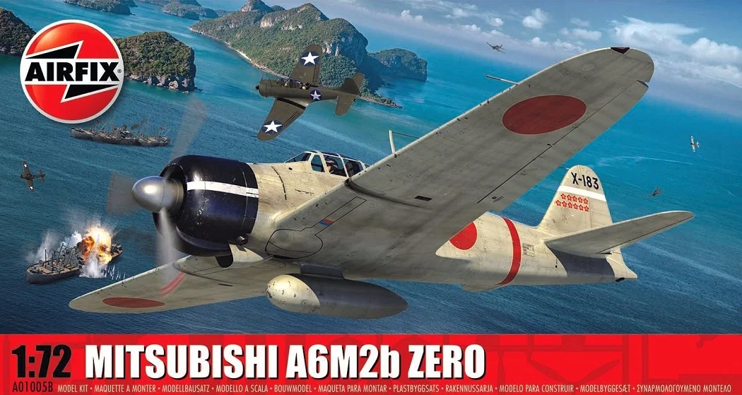 AIRFIX 1/72 Mitsubishi A6M2b Zero