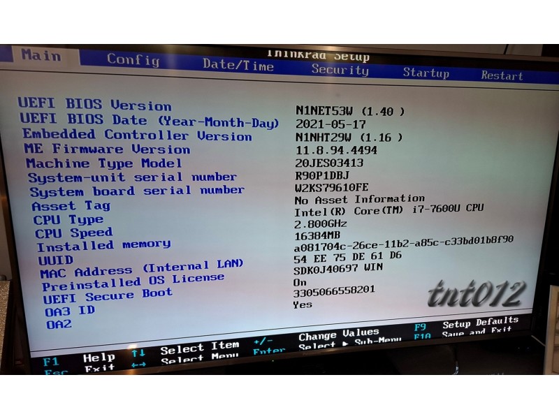 == LENOVO X1 Yoga = Intel i7-7600U = 16Gb= 14 IPS ==