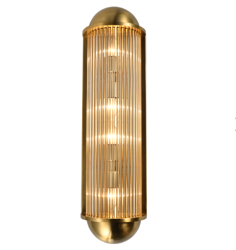 ZIDNA LAMPA LEEZA BRUSHED GOLD Richmond interiors
