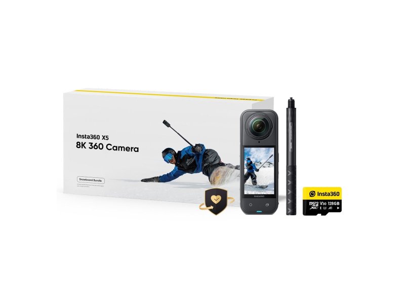 INSTA360 X5 SNOWBOARD BUNDLE AKCIONA KAMERA