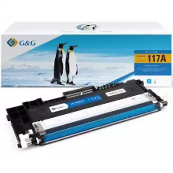 TONER G&G HP 117A W2071A (150A/NW,178NW, 179FNW) CYAN SA ČIPOM