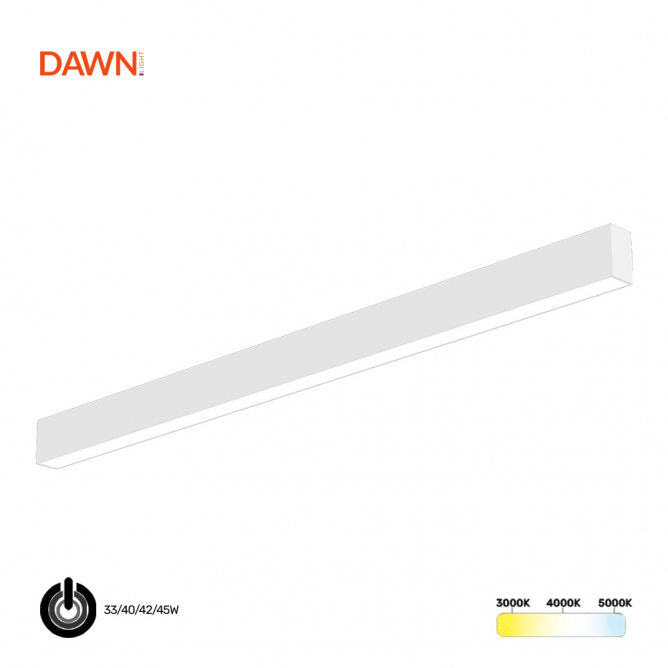 DAWN LED SVETILJKA LT-T-020 33/40/42/45W CCT BELA 1,2 MET