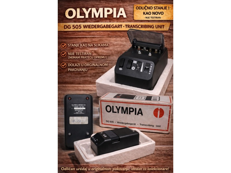 Olympia DG 505 – Transcribing Unit
