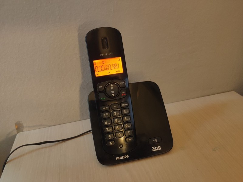 Philips bezicni fiksni telefon, Hd zvuk+Baterije