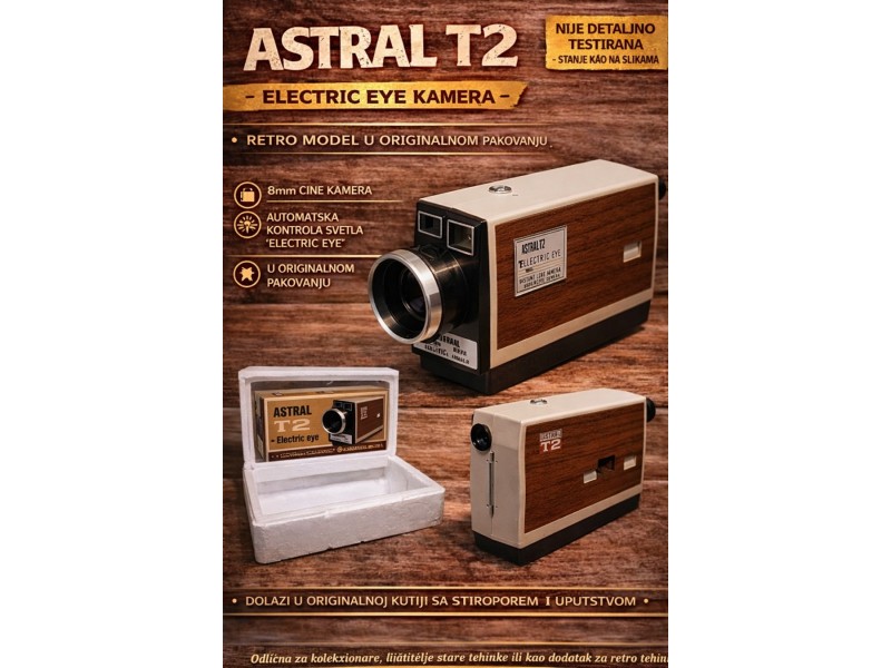 Astral T2 Electric Eye kamera