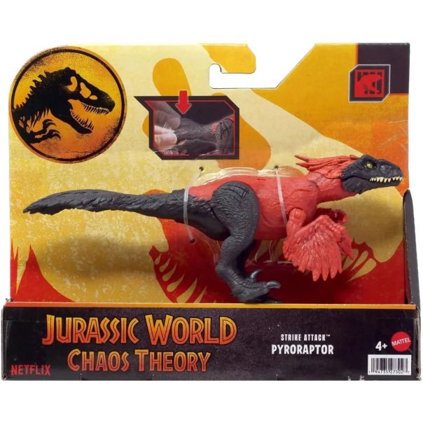 Jurassic World Pyroraptor dinosaurus