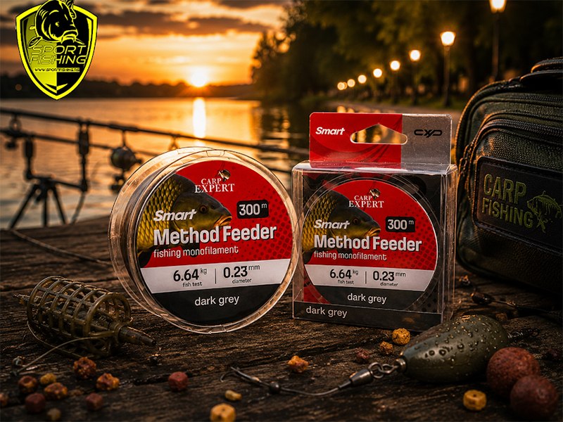 Najlon CXP Method Feeder Smart Dark Grey 0,25-8,74 300m