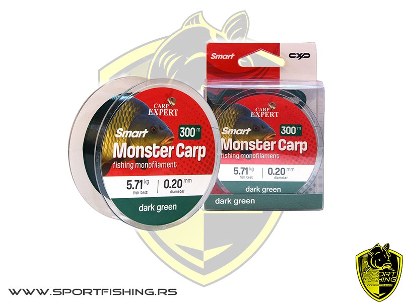 Najlon CXP Smart Monster Carp Dark Green 035-16,68kg 300m