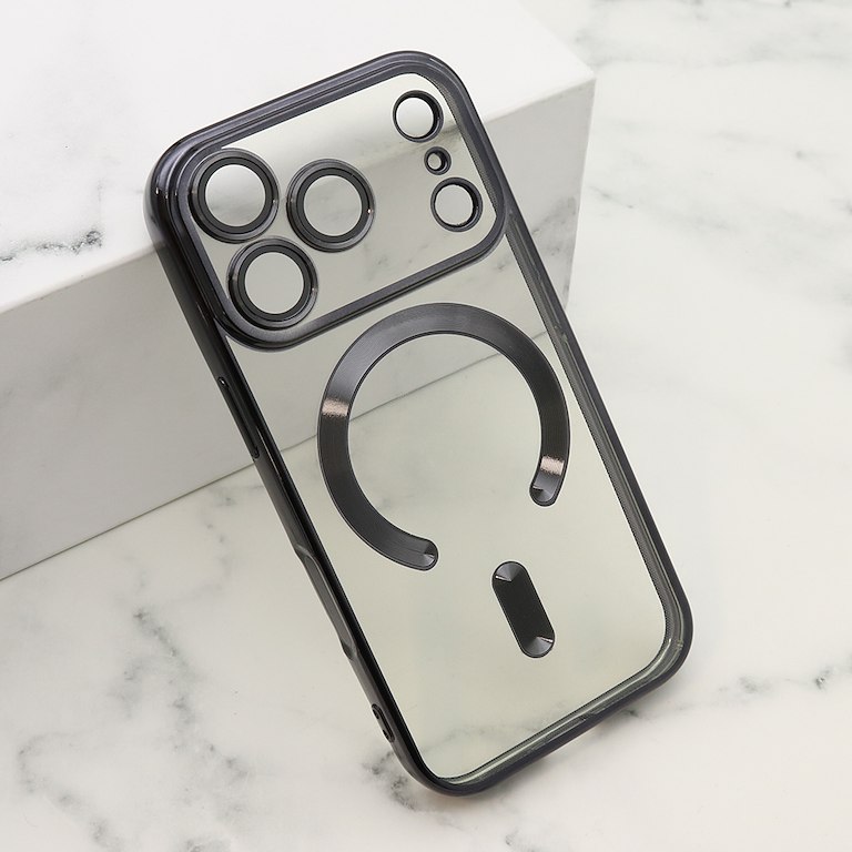 Zastitna maska (futrola) CAMERA PROTECT MAGSAFE II - iPhone 17 Pro crna (MS)