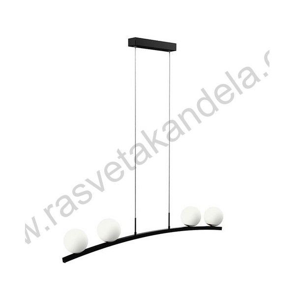 LED visilica 44W 4000K INVICTA-44 crna