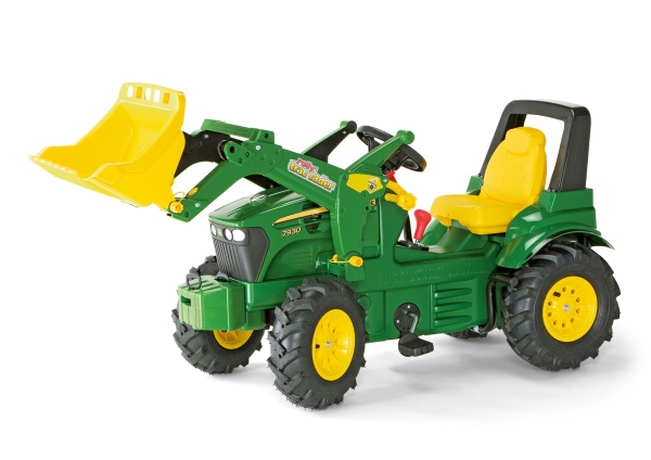 Traktor sa utovarivačem i gumenim točkovima Rolly Toys Farmtrac John Deere 7930 CO710126