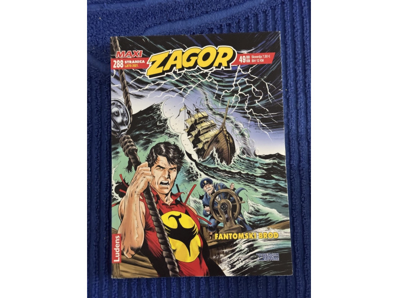 ZAGOR MAXI 41 FANTOMSKI BROD
