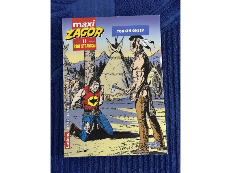 ZAGOR MAXI 11 TONKIN GNJEV ludens