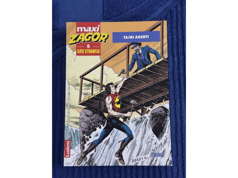 ZAGOR MAXI 6 TAJNI AGENTI ludens