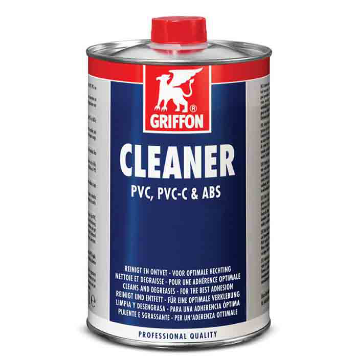 GRIFFON Cleaner PVC odmašćivač 1 l za PVC PVC-C i ABS