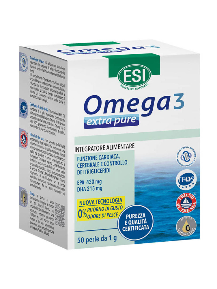 Omega 3 Extra Pure, ESI, 50 kapsula
