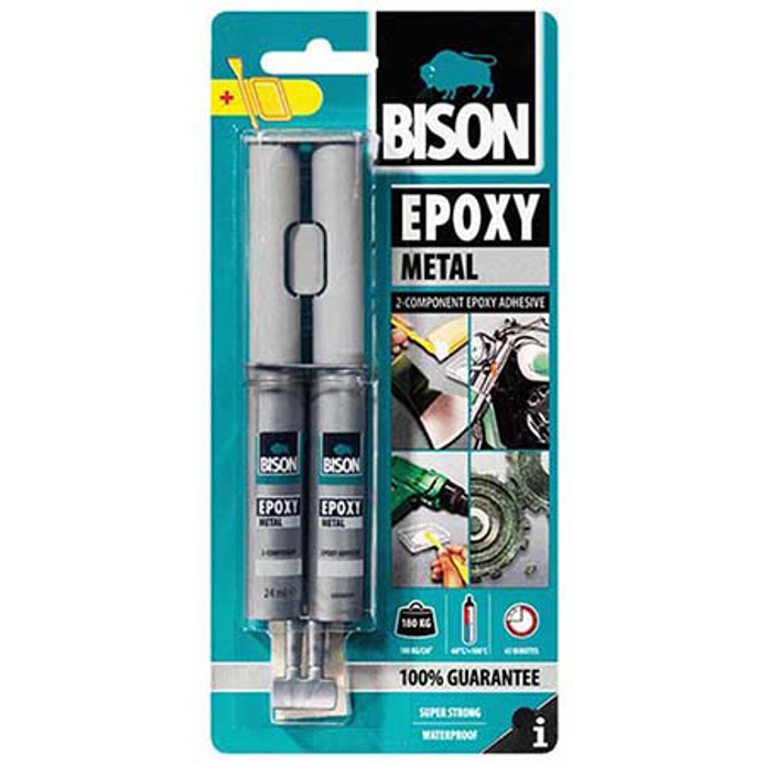 Bison Epoxy Tecni Metal 24 ml dvokomponentni lepak