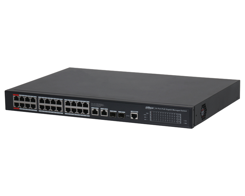 DAHUA S4228-24GT-360 28-Port Cloud Managed Desktop Gigabit Switch with 24-Port PoE
