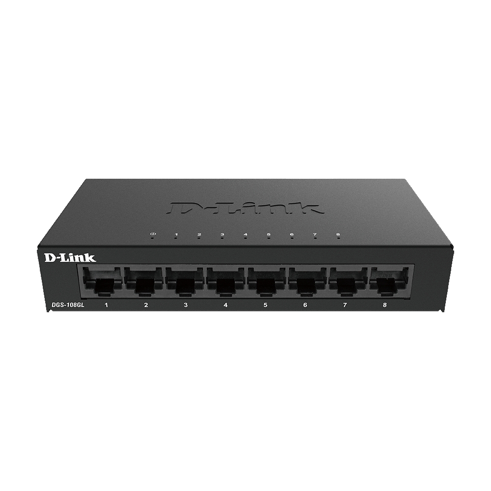 Switch D-Link DGS-108GL/E 8-Port Gigabit Unmanaged Desktop Switch