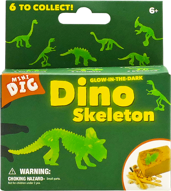 Igračka dinosaurus mix – iskopavanje – svetli u mraku