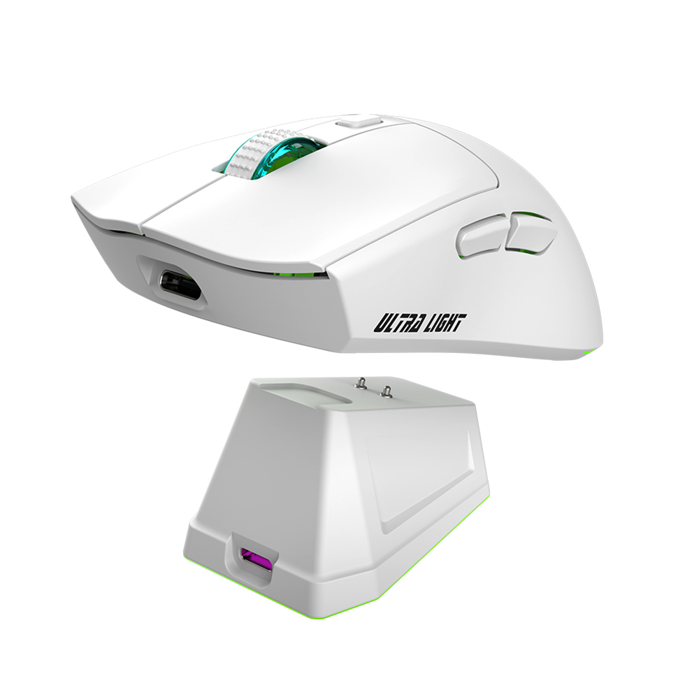 Mis bezicki GAMING Wireless Rechargeable WD139 beli JEDEL (MS)